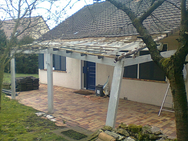 Maçonnerie, dépose d’un haut-vent, PONTOISE284 | Ikououbel